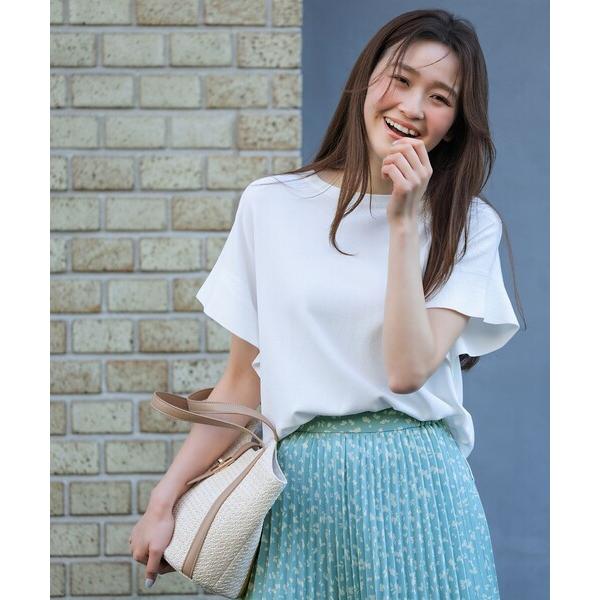 ZOZO問い合わせ番号:105740107ショップ:S size ONWARD（小さいサイズ），エスサイズ　オンワードブランド:ANY SIS，エニィスィス商品名:【アイスタッチ】フレンチスリーブ ニットカテゴリ:トップス>ニット/セ...