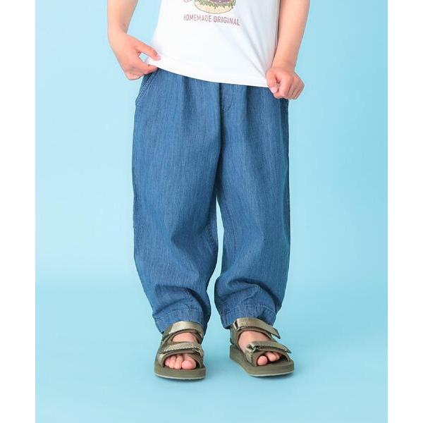 ZOZO問い合わせ番号:105740378ショップ:THE SHOP TK，ザ ショップ ティーケーブランド:THE SHOP TK ，ザ ショップ ティーケー 商品名:デニム 裾ゴム ジョガーパンツカテゴリ:パンツ>デニムパンツブラ...