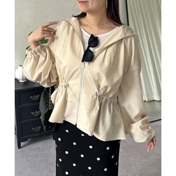 『タイムセール実施中』ZOZO問い合わせ番号:105740415ショップ:prose verse，プロズヴェールブランド:prose verse，プロズヴェール商品名:【UVカット】バックヨークドロストペプラムマウンテンパーカーカテゴリ:ジ...