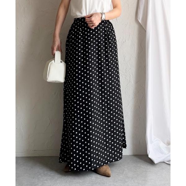 『タイムセール実施中』ZOZO問い合わせ番号:105740426ショップ:wears，ウェアーズブランド:She's Closet，シーズクローゼット商品名:セミフレア ロング 水玉 ドットスカートカテゴリ:スカート>スカートブランド...