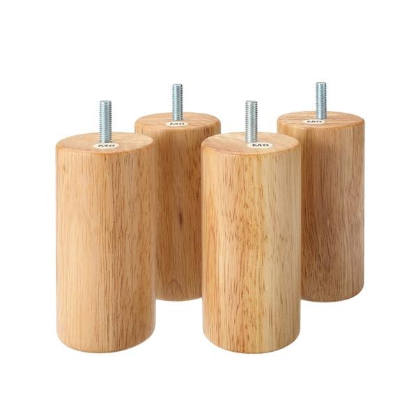 ZOZO問い合わせ番号:105740462ショップ:無印良品，ムジルシリョウヒンブランド:無印良品，ムジルシリョウヒン商品名:木製脚　１２ｃｍ／２０ｃｍ／２６ｃｍ（Ｍ８）　４本組カテゴリ:インテリア>家具ブランド品番:45505844...