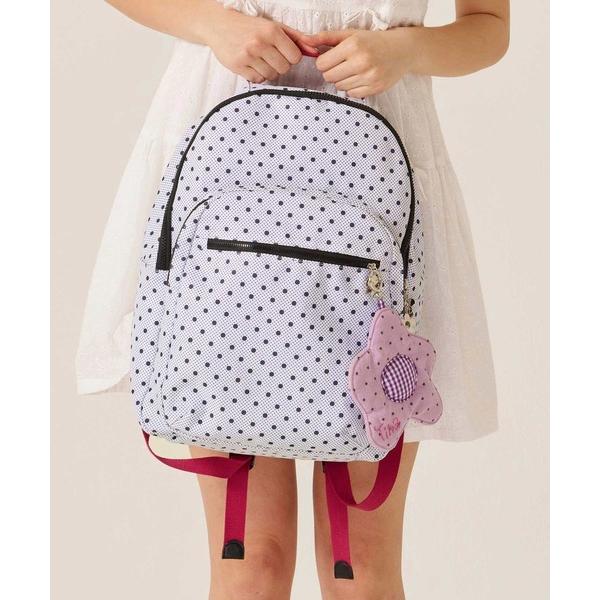 ZOZO問い合わせ番号:105740854ショップ:Joint Space，ジョイントスペースブランド:TINA：JOJUN，ティーナジョジュン商品名:ミックス ドット プリント リュック TINA：JOJUNカテゴリ:バッグ>バック...
