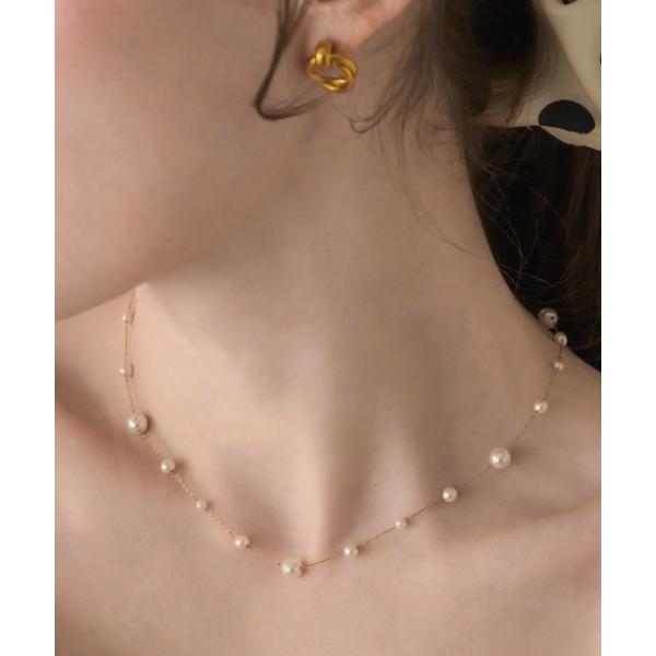ZOZO問い合わせ番号:105741113ショップ:euphoria，ユーフォリアブランド:muku，ムク商品名:NC/RANDOM  PEARLカテゴリ:アクセサリー>ネックレスブランド品番:302261-109-004素材:本体：...