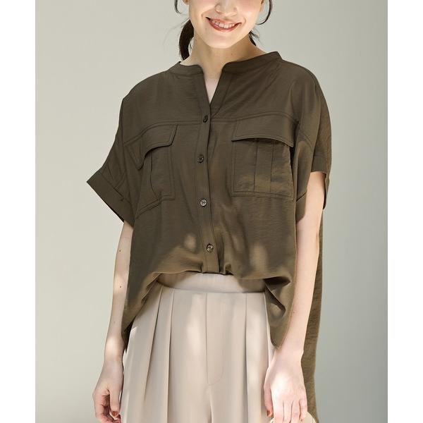 ZOZO問い合わせ番号:105741184ショップ:Honeys，ハニーズブランド:Honeys，ハニーズ，GLACIER，グラシア商品名:ポケット付ブラウスカテゴリ:トップス>シャツ/ブラウスブランド品番:673-63-0175素材...