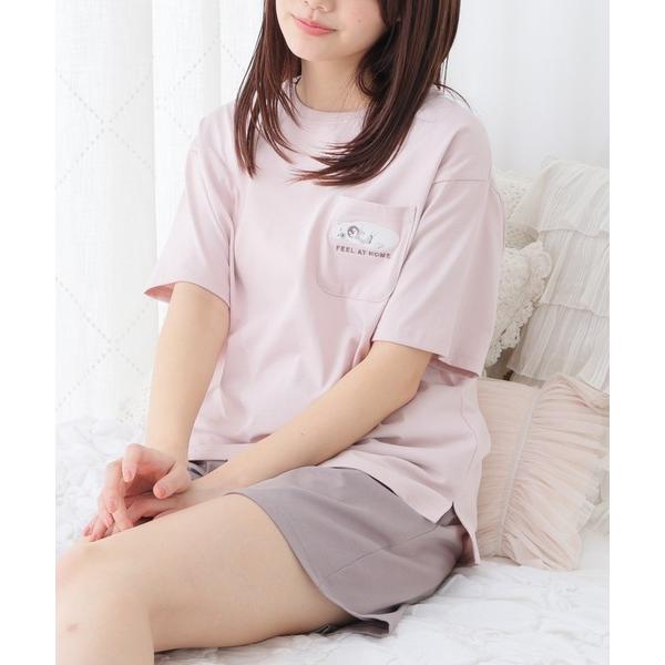 ZOZO問い合わせ番号:105741210ショップ:Honeys，ハニーズブランド:Honeys，ハニーズ，COLZA，コルザ商品名:【ハニさら・接触冷感・ＵＶカット】ひんやりルームウェア（上下セット）カテゴリ:ルームウェア>ルームウ...