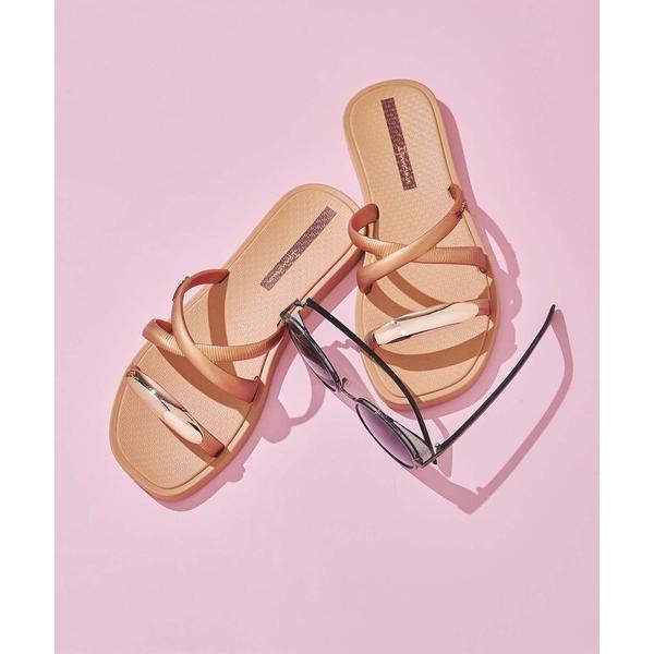 『タイムセール実施中』ZOZO問い合わせ番号:105741453ショップ:Natural Shoe Store，ナチュラルシューストアブランド:IPANEMA，イパネマ商品名:Ipanema / “METAL CHIC SLIDE” サンダ...