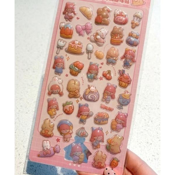 ZOZO問い合わせ番号:105742000ショップ:Bonjour Sagan，ボンジュールサガンブランド:LAC-VERT，ラック・ヴェール，Bonjour Sagan，ボンジュールサガン商品名:ファンシーガールシールカテゴリ:雑貨/ホビ...