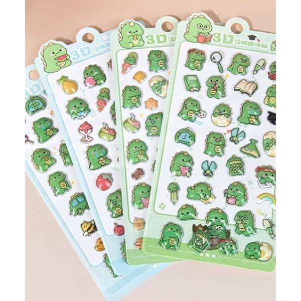 ZOZO問い合わせ番号:105742264ショップ:Bonjour Sagan，ボンジュールサガンブランド:LAC-VERT，ラック・ヴェール，Bonjour Sagan，ボンジュールサガン商品名:ファンシーきょうりゅうシールカテゴリ:雑貨...