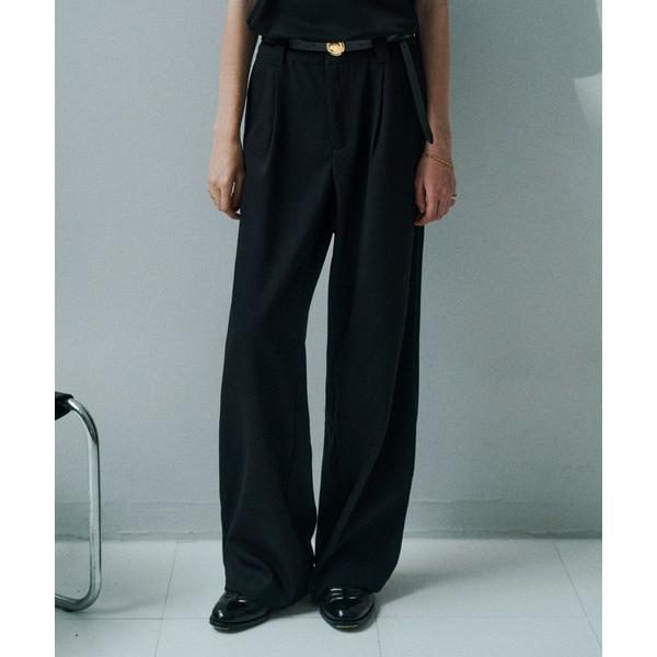 ZOZO問い合わせ番号:105742350ショップ:soerte，ソエルテブランド:soerte，ソエルテ商品名:Essential Minimal Straight Slacks / エッセンシャルミニマルストレートスラックスカテゴリ:パ...