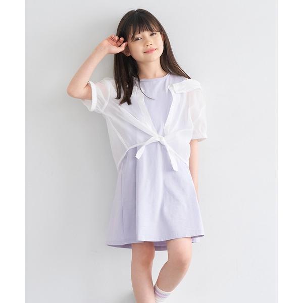ZOZO問い合わせ番号:105742404ショップ:coca，コカブランド:coca（coca），コカ商品名:キッズ　シアーシャツドッキングワンピ―スカテゴリ:ワンピース/ドレス>シャツワンピースブランド品番:26-251134202...