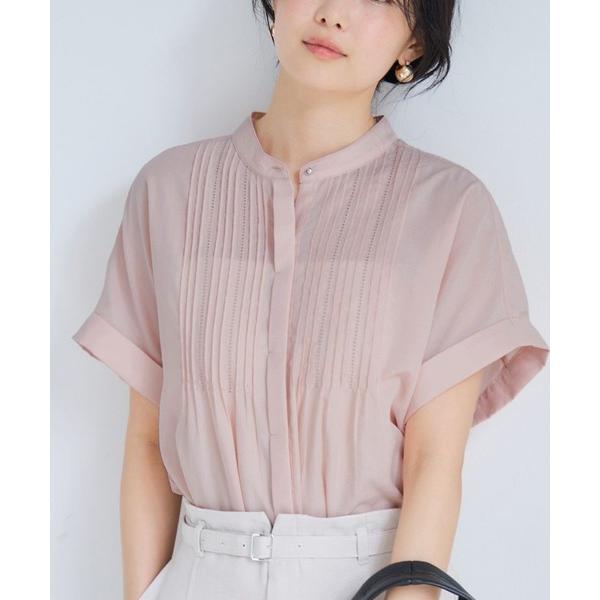 ZOZO問い合わせ番号:105742473ショップ:VIS，ビスブランド:VIS，ビス商品名:気流染めピコピンタック半袖ブラウス/接触冷感カテゴリ:トップス>シャツ/ブラウスブランド品番:2026-A-BVH36160素材:ポリエステ...