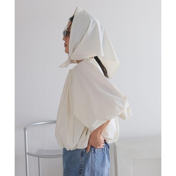 ZOZO問い合わせ番号:105742845ショップ:BABYLONE，バビロンブランド:BABYLONE，バビロン商品名:【多機能素材】撥水スカーフ付きブルゾンカテゴリ:ジャケット/アウター>ブルゾンブランド品番:638336素材:本...