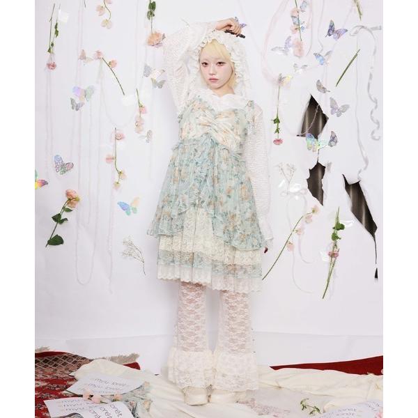 ZOZO問い合わせ番号:105742889ショップ:axes femme，アクシーズファムブランド:myu:loret，ミュウロレット商品名:ペチ付レースフリルパンツカテゴリ:パンツ>その他パンツブランド品番:ZA249X04素材:「...