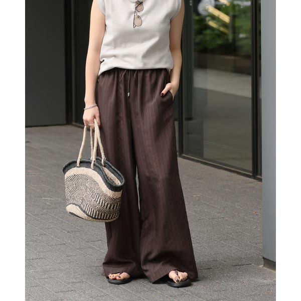 ZOZO問い合わせ番号:105743692ショップ:JOURNAL STANDARD，ジャーナルスタンダードブランド:JOURNAL STANDARD relume，ジャーナルスタンダード　レリューム商品名:《追加》N/Rダブルストライプパ...