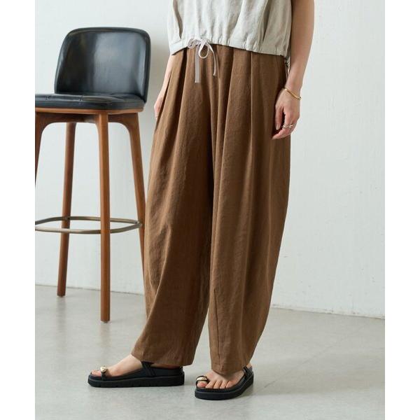 ZOZO問い合わせ番号:105743791ショップ:BEARDSLEY，ビアズリーブランド:BEARDSLEY，ビアズリー，LIVETART，リヴェタート商品名:ウエストリブリネンバレルパンツカテゴリ:パンツ>その他パンツブランド品番...