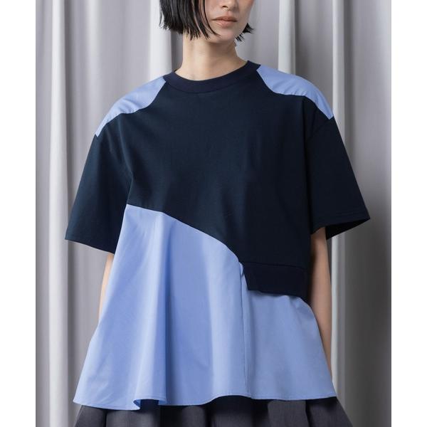 ZOZO問い合わせ番号:105744000ショップ:MARECHAL TERRE，マルシャルテルブランド:MARECHAL TERRE，マルシャルテル商品名:【接触冷感機能付き】Aラインコンビネーショントップスカテゴリ:トップス>Tシ...