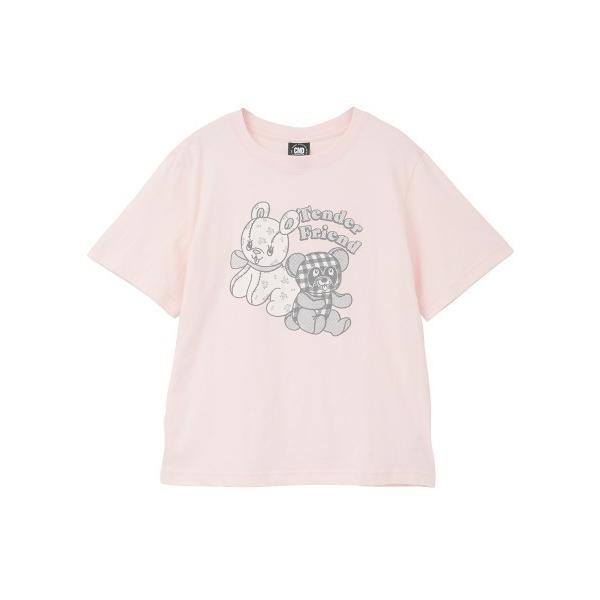 ZOZO問い合わせ番号:105779958ショップ:Candy Stripper，キャンディストリッパーブランド:Candy Stripper，キャンディストリッパー商品名:TENDER FRIEND Tシャツカテゴリ:トップス>Tシ...