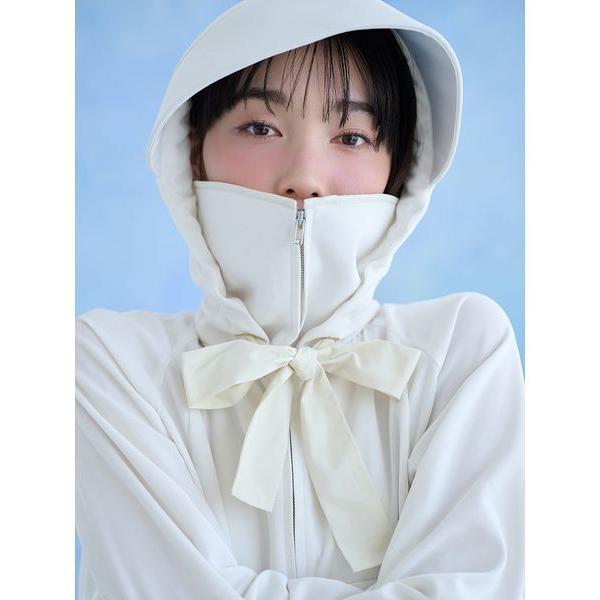 ZOZO問い合わせ番号:105780126ショップ:SNIDEL，スナイデルブランド:SNIDEL，スナイデル商品名:【WEB限定/LUMISHADE】サンバイザー付きUVカットパーカーカテゴリ:トップス>パーカーブランド品番:SWC...