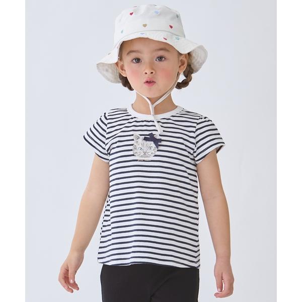 ZOZO問い合わせ番号:105780247ショップ:petit main，プティマインブランド:petit main，プティマイン商品名:【プティプラ】GIRLS 半袖Tシャツカテゴリ:トップス>Tシャツ/カットソーブランド品番:96...