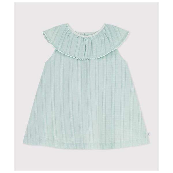 ZOZO問い合わせ番号:105780394ショップ:PETIT BATEAU，プチバトーブランド:PETIT BATEAU，プチバトー商品名:刺繍ワンピースカテゴリ:ワンピース/ドレス>ワンピースブランド品番:A0F50素材:身生地/...