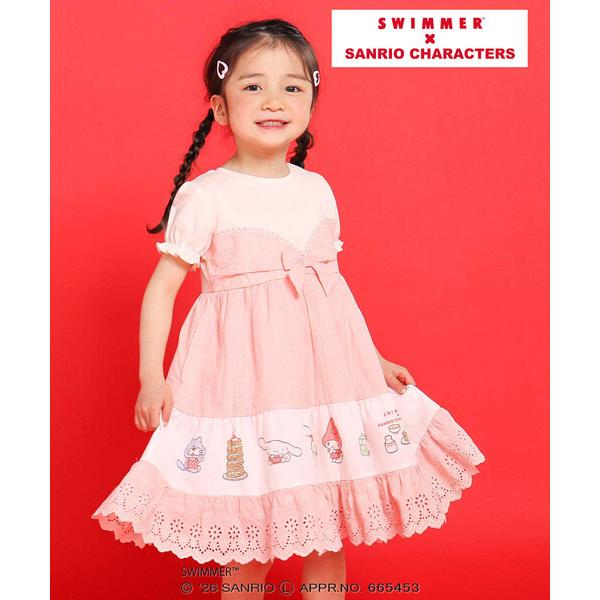 ZOZO問い合わせ番号:105780440ショップ:BEBE ONLINE STORE，ベベ オンラインストアブランド:SLAP SLIP，スラップスリップ，sanrio，サンリオ商品名:【SWIMMERｘサンリオキャラクターズｘSLAPS...