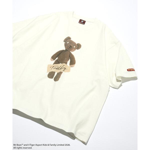 ZOZO問い合わせ番号:105780452ショップ:FREAK'S STORE，フリークスストアブランド:FREAK'S STORE，フリークスストア商品名:Mr. Bean/ミスタ―ビーン Teddy Tee / テディ デザインクルーネ...