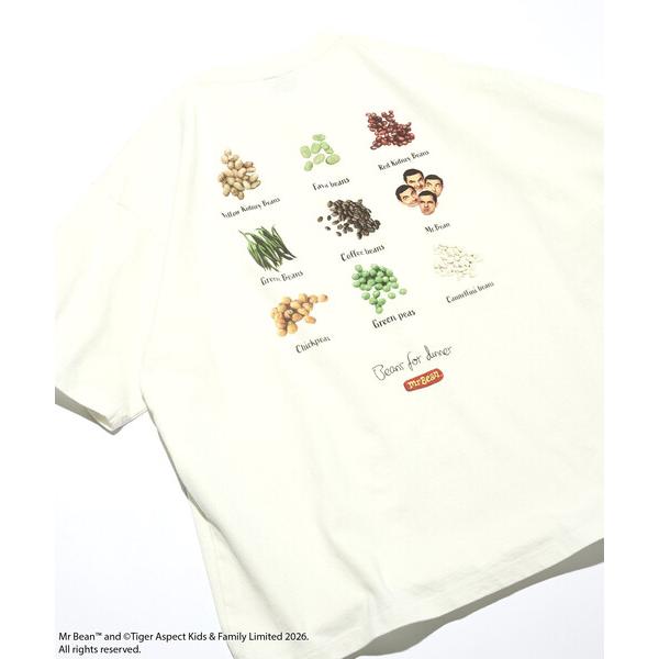 ZOZO問い合わせ番号:105780453ショップ:FREAK'S STORE，フリークスストアブランド:FREAK'S STORE，フリークスストア商品名:Mr. Bean/ミスタービーン Beans Tee／ビーンズ クルーネック バッ...