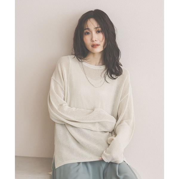 ZOZO問い合わせ番号:105780538ショップ:GLOBAL WORK，グローバルワークブランド:GLOBAL WORK，グローバルワーク商品名:洗えるメッシュラメプルオーバー＊タンク/640379カテゴリ:トップス>ニット/セー...