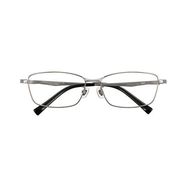 ZOZO問い合わせ番号:105781596ショップ:Zoff，ゾフブランド:Zoff，ゾフ商品名:ウェリントン型 メガネ｜メタル 高級感 眼鏡 検眼調整 伊達メガネ 度付きレンズ交換 度あり 度なし メンズ ユニセックス おしゃれ 読書 ビ...