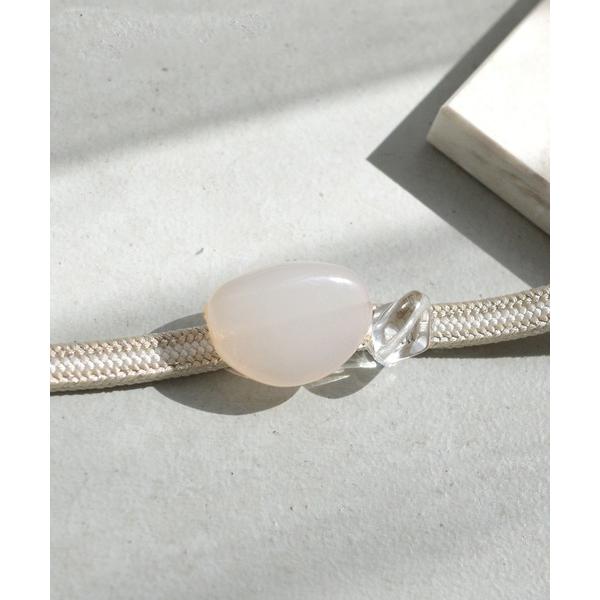 ZOZO問い合わせ番号:105781828ショップ:utatane，ウタタネブランド:utatane，ウタタネ商品名:帯締め utatane 白露 オーバルストーン 日本製カテゴリ:水着/着物・浴衣>和装小物ブランド品番:538962...