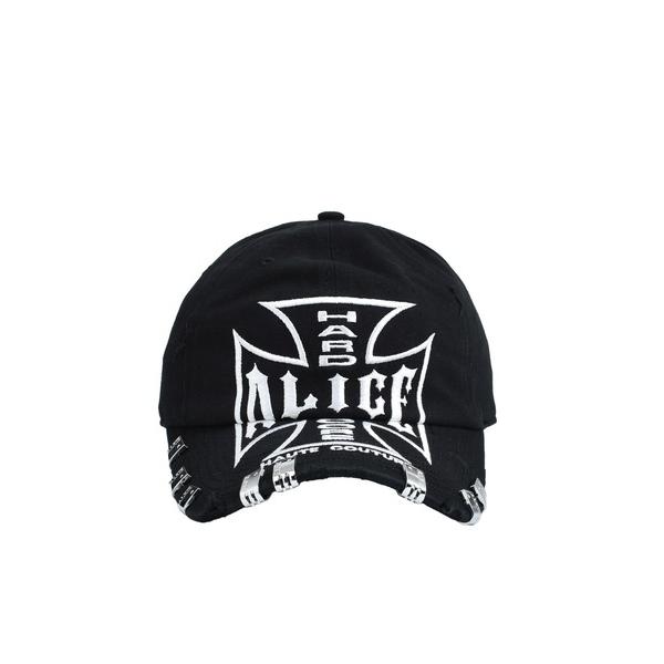 ZOZO問い合わせ番号:105782177ショップ:NUBIAN，ヌビアンブランド:ALICE HOLLYWOOD，アリスハリウッド商品名:MOTO COUTURE CAPカテゴリ:帽子>キャップブランド品番:262ALH08素材:コ...