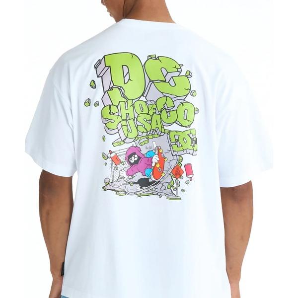 ZOZO問い合わせ番号:105782882ショップ:DC SHOES，ディーシーブランド:DC SHOES，ディーシーシューズ商品名:DC SHOES メンズ 26 WALL SCRAPE SS Tシャツ 【2026年春夏モデル】/半袖バッ...