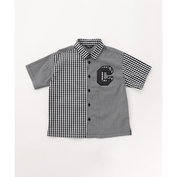 ZOZO問い合わせ番号:105783666ショップ:COMME CA ISM，コムサイズムブランド:COMME CA ISM，コムサイズム商品名:ギンガムチェック 半袖 シャツカテゴリ:トップス>シャツ/ブラウスブランド品番:98-3...