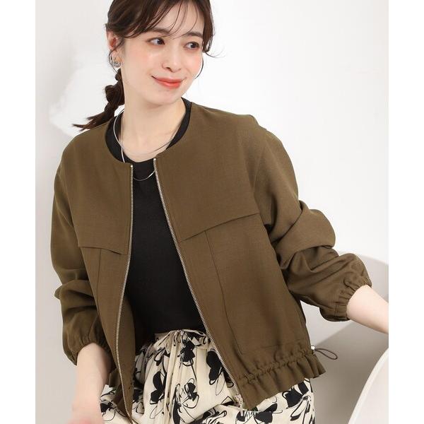 『タイムセール実施中』ZOZO問い合わせ番号:105783779ショップ:SHOO・LA・RUE，シューラルーブランド:SHOO・LA・RUE，シューラルー商品名:【S-LL】スタイルアップを叶える　大人のドロストブルゾンカテゴリ:ジャケッ...