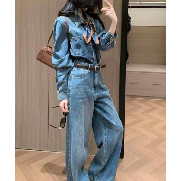 『タイムセール実施中』ZOZO問い合わせ番号:105784065ショップ:Ulysses，ユリシスブランド:semplice，センプリチェ商品名:ルーズシルエット デニムセットアップカテゴリ:ジャケット/アウター>セットアップブランド...