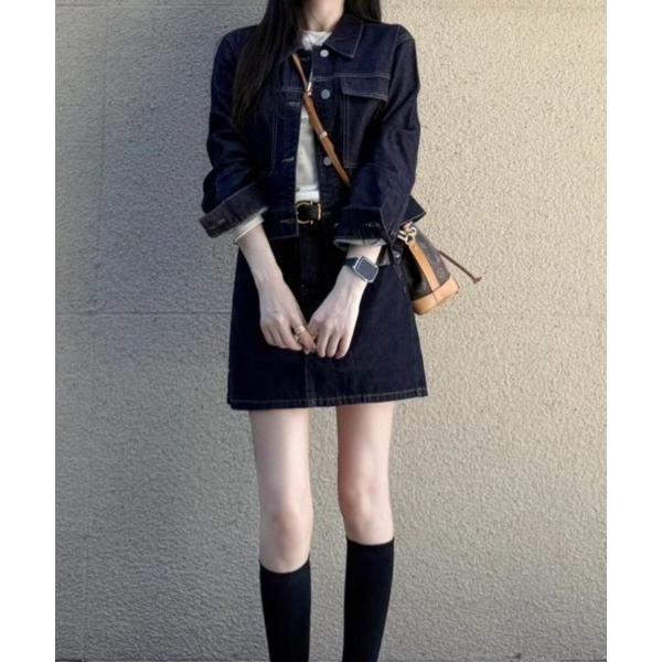 ZOZO問い合わせ番号:105784066ショップ:Ulysses，ユリシスブランド:semplice，センプリチェ商品名:ショートデニムジャケット ミニスカート セットカテゴリ:ジャケット/アウター>セットアップブランド品番:BST...