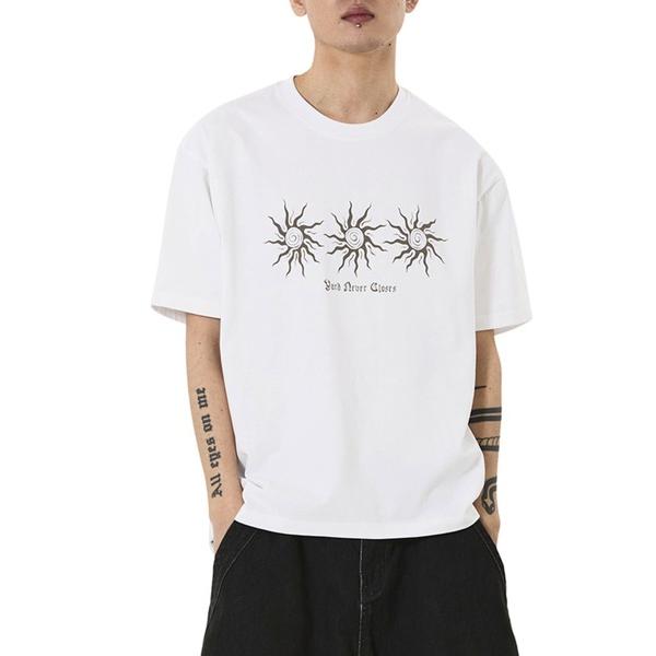ZOZO問い合わせ番号:105784284ショップ:OY，オーワイブランド:OY，オーワイ商品名:『OY/オーワイ』TRIPLE SUN TEE /トリプルサンTシャツカテゴリ:トップス>Tシャツ/カットソーブランド品番:OY26s-...