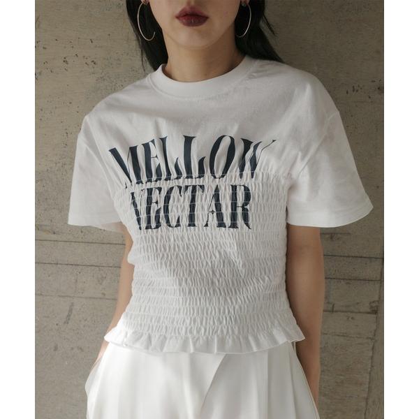 ZOZO問い合わせ番号:105784357ショップ:AMERI VINTAGE，アメリビンテージブランド:Ameri，アメリ商品名:MEDI SHIRRING CONCEPT TEEカテゴリ:トップス>Tシャツ/カットソーブランド品番...