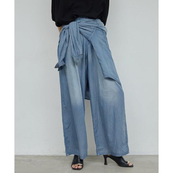 『タイムセール実施中』ZOZO問い合わせ番号:105784378ショップ:GALLARDAGALANTE，ガリャルダガランテブランド:GALLARDAGALANTE，ガリャルダガランテ商品名:【夏でも快適】シアーデニムパンツカテゴリ:パンツ...