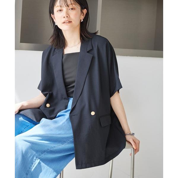 ZOZO問い合わせ番号:105784395ショップ:ROPE' PICNIC，ロぺピクニックブランド:ROPE' PICNIC，ロペピクニック商品名:エアリーリネンライク ドルマンジャケット/接触冷感・UVカット・速乾カテゴリ:ジャケット/...