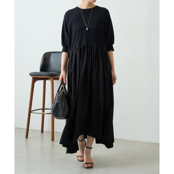 ZOZO問い合わせ番号:105784758ショップ:BEARDSLEY，ビアズリーブランド:BEARDSLEY，ビアズリー，LIVETART，リヴェタート商品名:ニットコンビギャザーワンピカテゴリ:ワンピース/ドレス>ワンピースブラン...