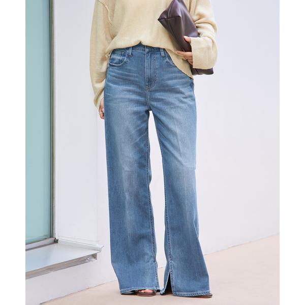 ZOZO問い合わせ番号:105785249ショップ:Plage，プラージュブランド:Plage，プラージュ商品名:Healthy denim / ヘルシーデニム 別注 SLIT デニムパンツカテゴリ:パンツ>デニムパンツブランド品番:...