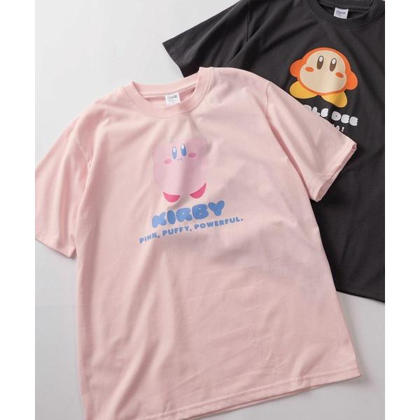 ZOZO問い合わせ番号:105801690ショップ:make a ray!，メイク ア レイ！ブランド:make a ray!，メイク ア レイ！商品名:【71】星のカービィ ワドルディ クイックドライ クルーネックTシャツ/ユニセックス/...