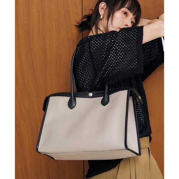 参考価格：29，700円発売時期：2024年06月コンディション：B（目立つ使用感なし）使用感が少ない、または気にならないアイテム表面・内側：汚れ参考商品名：【Breath TOPKAPI】RIPPLE リプル A4 スクエア トート バッ...