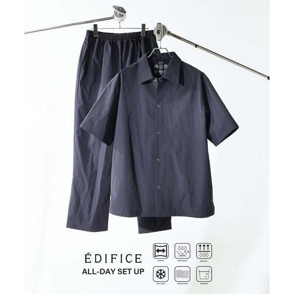 ZOZO問い合わせ番号:105820613ショップ:EDIFICE，エディフィスブランド:EDIFICE，エディフィス商品名:【EDIFICE ALL-DAY SETUPシリーズ】2点セット オーバーシャツ＆イージーパンツカテゴリ:トップス...