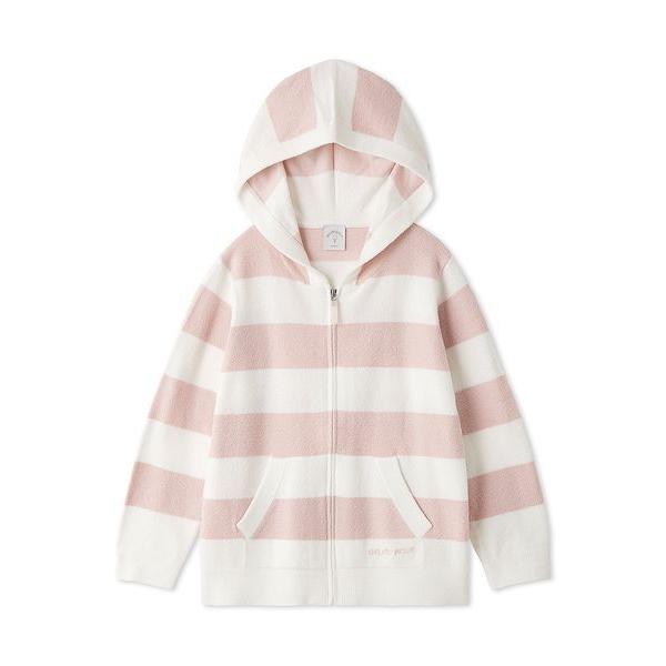 ZOZO問い合わせ番号:105820746ショップ:gelato pique，ジェラート　ピケブランド:gelato pique，ジェラートピケ商品名:【JUNIOR】スムーズィーlite2ボーダーパーカカテゴリ:ルームウェア>ルーム...