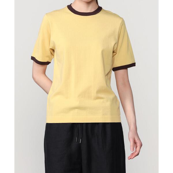 ZOZO問い合わせ番号:105820993ショップ:Bshop，ビショップブランド:RYE TENDER，ライテンダー，Bshop，ビショップ商品名:RYE TENDER | 〈別注〉リンガーニットTシャツ WOMENカテゴリ:トップス&g...