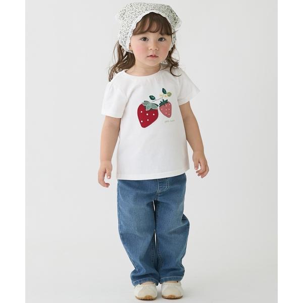 ZOZO問い合わせ番号:105821065ショップ:petit main，プティマインブランド:petit main，プティマイン商品名:【リンク】レースデニムパンツカテゴリ:パンツ>デニムパンツブランド品番:9662103素材:本体...