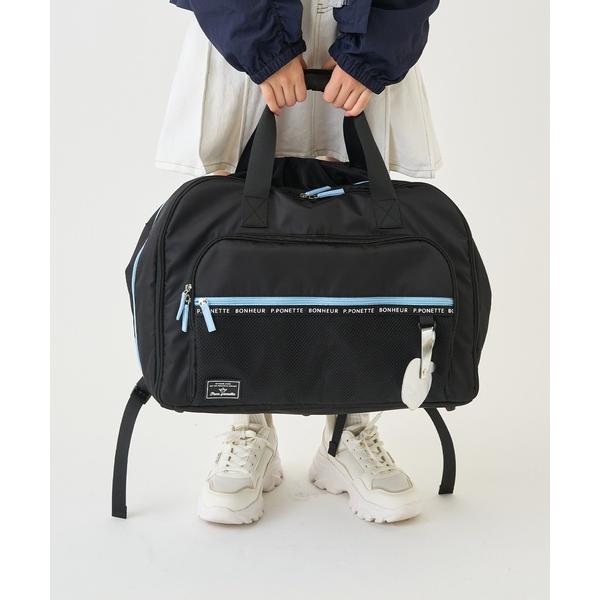 ZOZO問い合わせ番号:105821069ショップ:NARUMIYA ONLINE，ナルミヤ オンラインブランド:pom ponette junior，ポンポネットジュニア商品名:【撥水】3WAYボストンバッグカテゴリ:バッグ>ボスト...