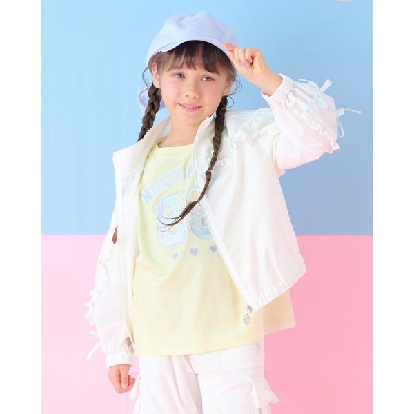 ZOZO問い合わせ番号:105821078ショップ:NARUMIYA ONLINE，ナルミヤ オンラインブランド:mezzo piano，メゾピアノ商品名:フリルリボンライン　ブルゾンカテゴリ:ジャケット/アウター>ブルゾンブランド品...